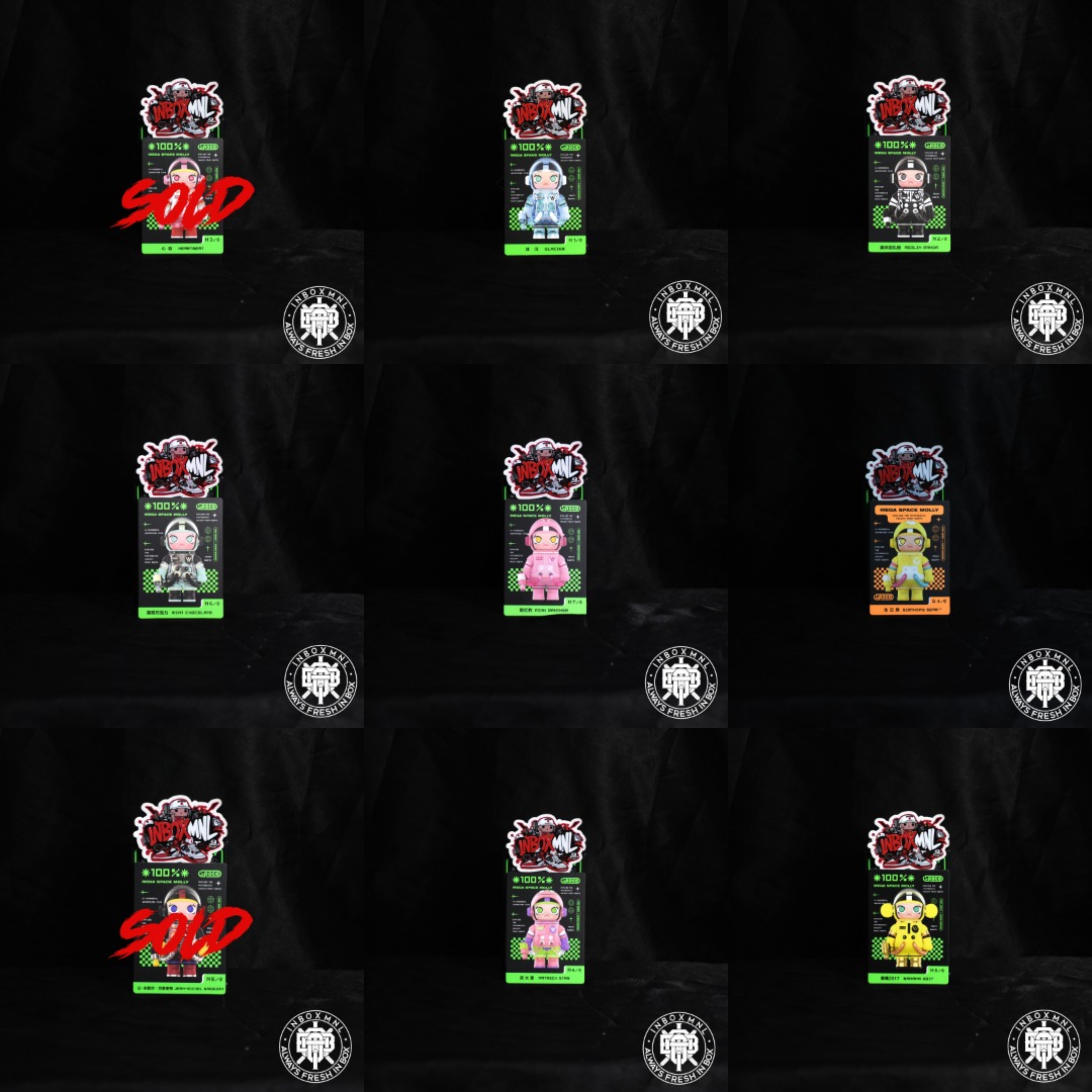 (VARIOUS VERSION - PM FOR PRICE) POP MART - SPACE MOLLY V2, Hobbies ...