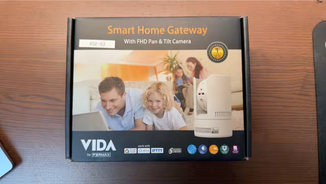 VIDA Smart Home Gateway with Wifi Pan & Tilt Camera, TV & Home ...