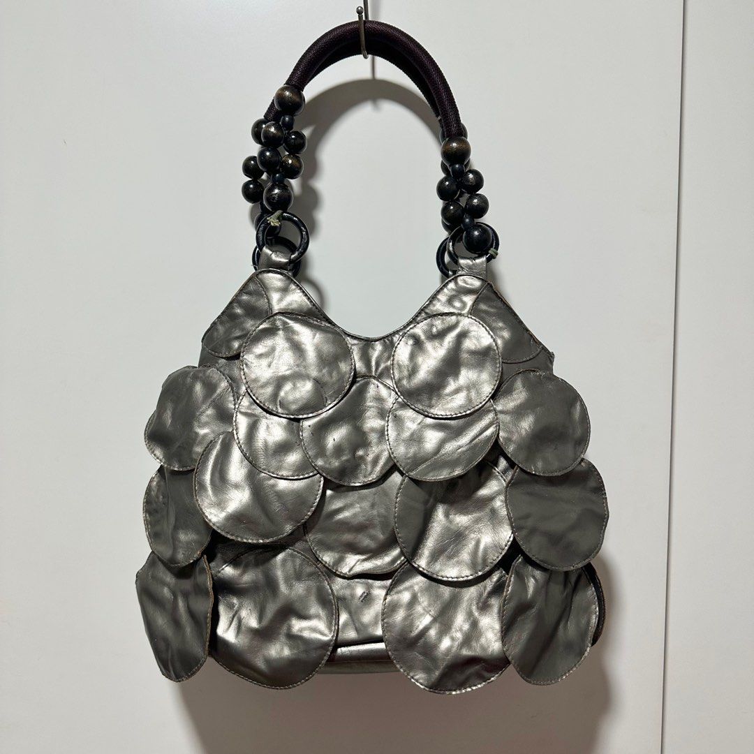 Vintage Gallantry Coin Discs Flap Shoulder Bag Retro y2k Vtg, Women's ...