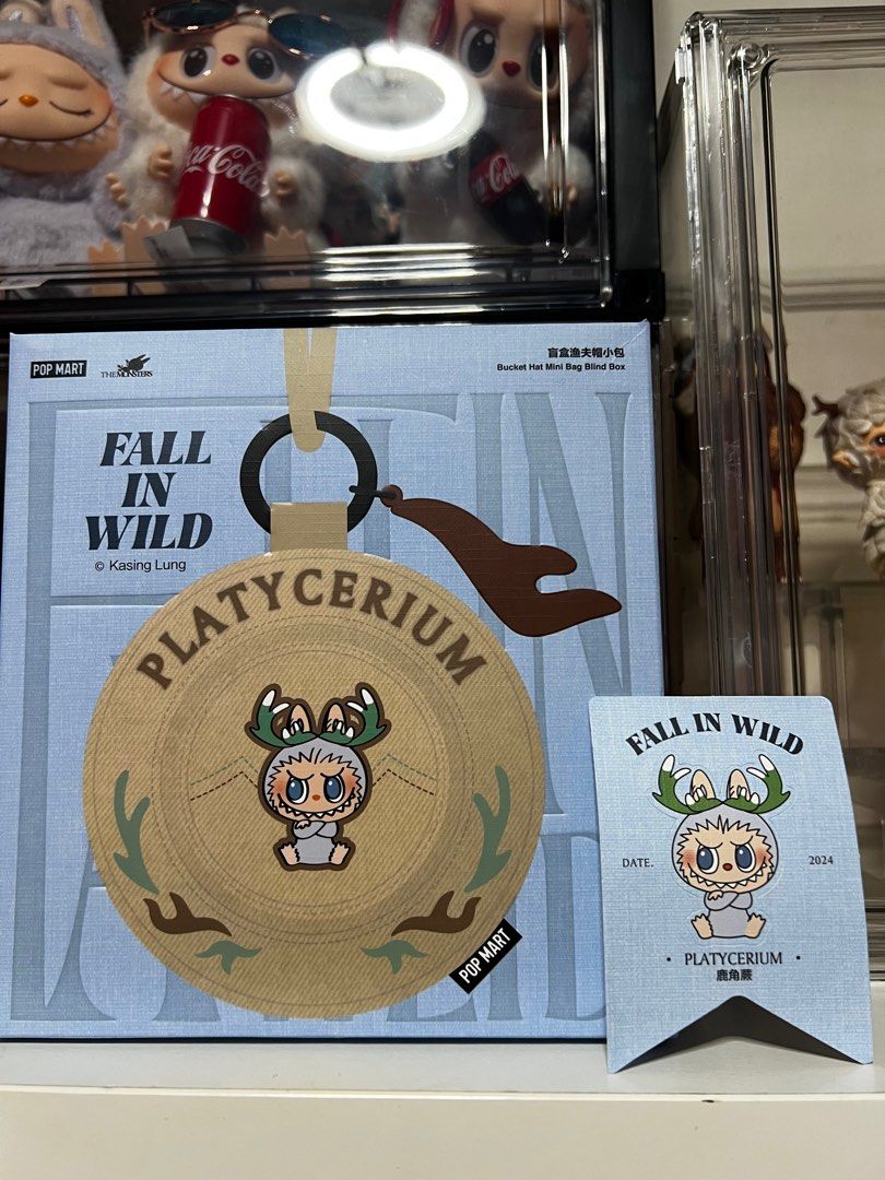 [WTS] BNIF Labubu Fall In Wild Bucket Hat Pendant Series - Platycerium ...