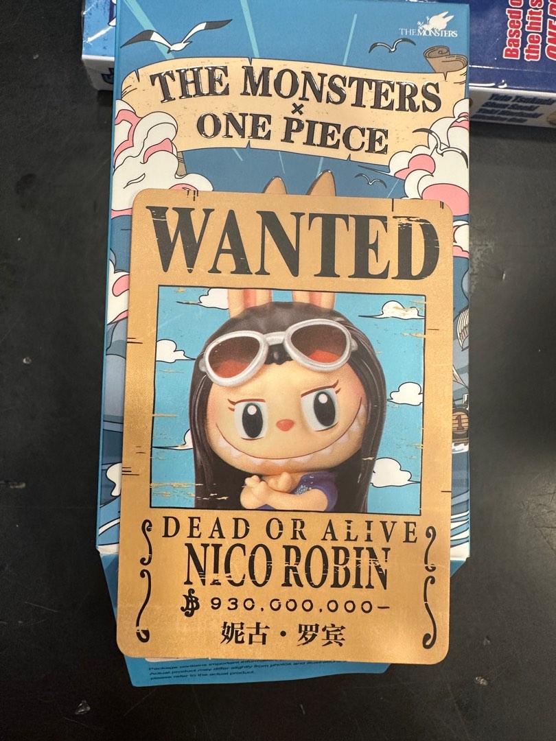 WTT (N.Robin to Jinbe)/WTS One Piece Labubu (Robin), Hobbies & Toys ...