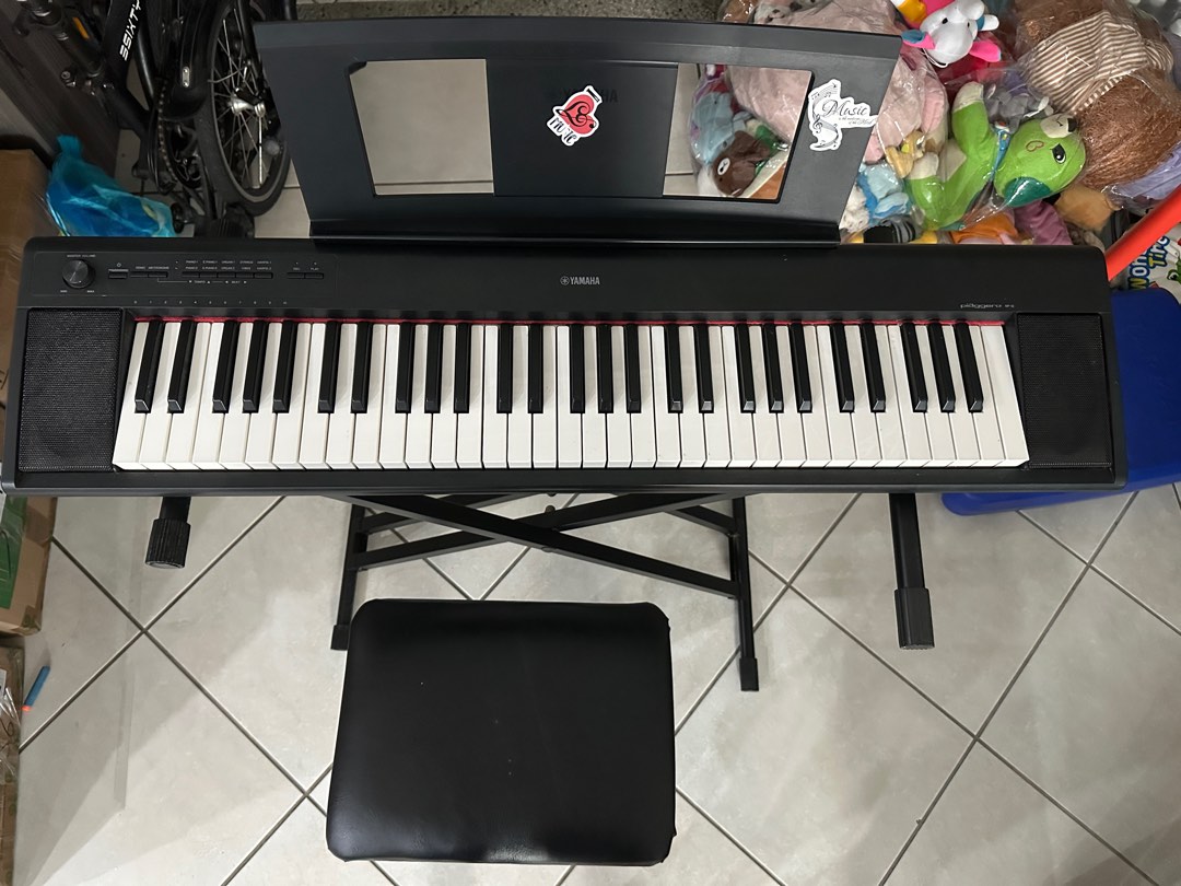 Yamaha Keyboard NP12 Piaggero 61 Key, Hobbies & Toys, Music & Media ...