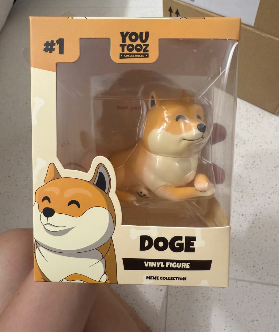 Youtooz Doge Meme figure, Hobbies & Toys, Toys & Games on Carousell