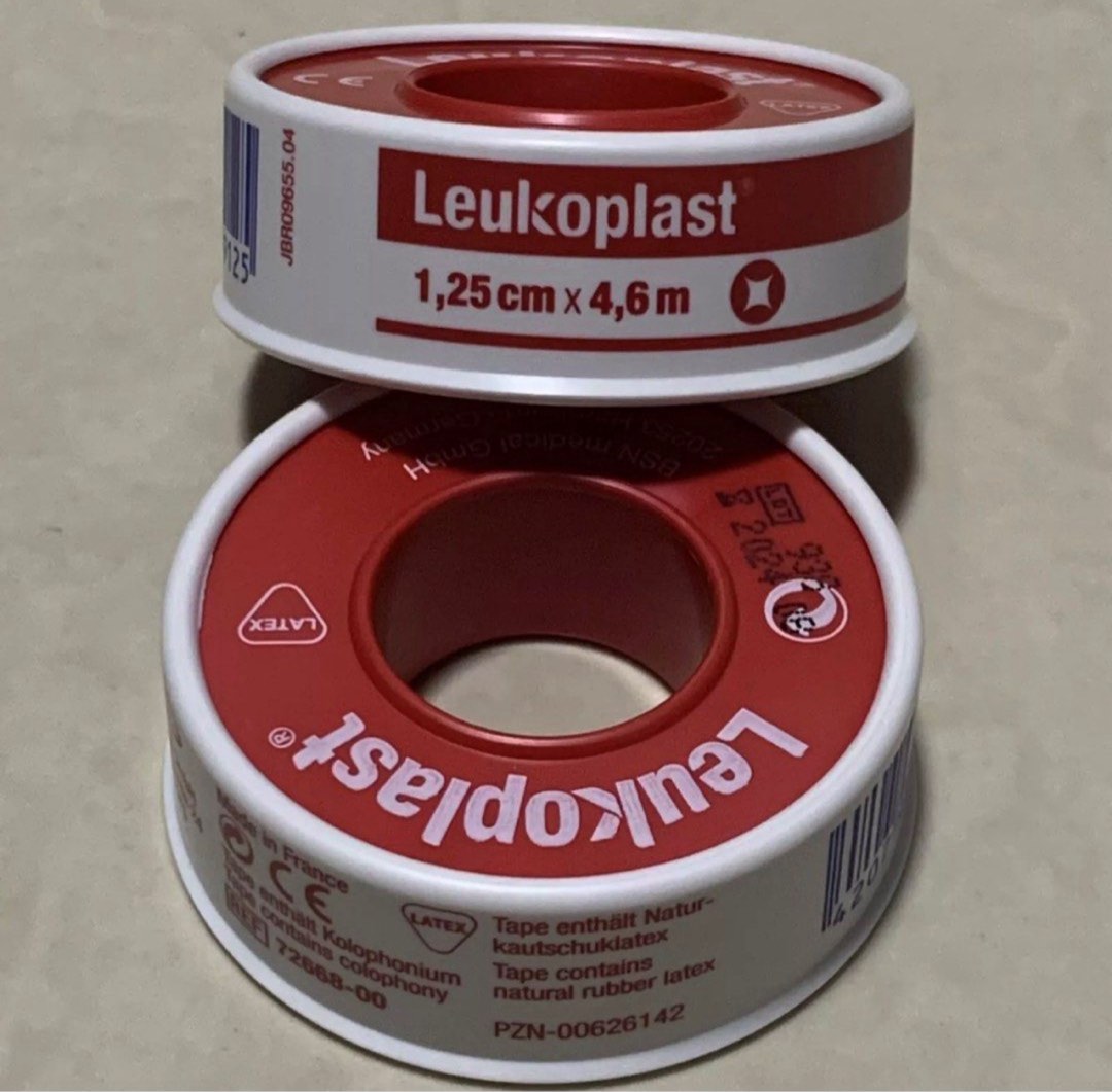 1.5cm x 4,6m Original Leukoplast Latex Tape, Health & Nutrition ...