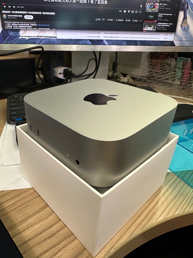 激罕機乎全新)Mac mini m4 2025年16GB RAM 256GB 連收納包和配件 激罕機乎全新)Mac mini m4 2025年16GB RAM 256GB 連收納包和配件