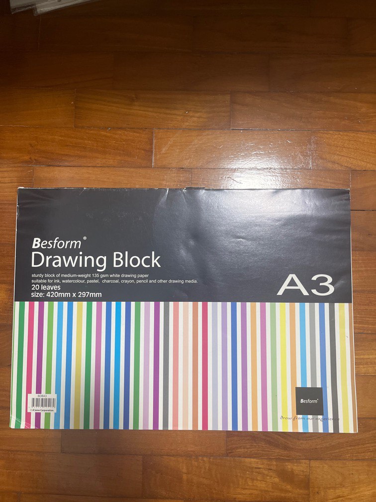 A3 Drawing Block, Hobbies & Toys, Stationery & Craft, Stationery ...