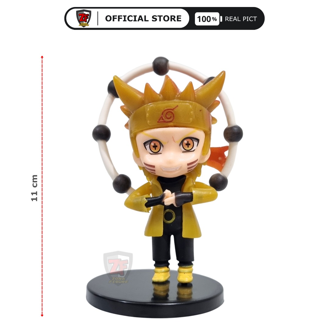Action Figure Naruto Chibi Naruto Six Path Pajangan Naruto Koleksi ...