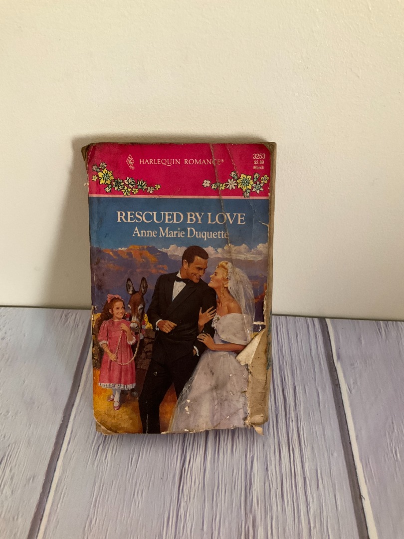 anne marie duquette - rescued by love / YA adult novel fiction romance ...
