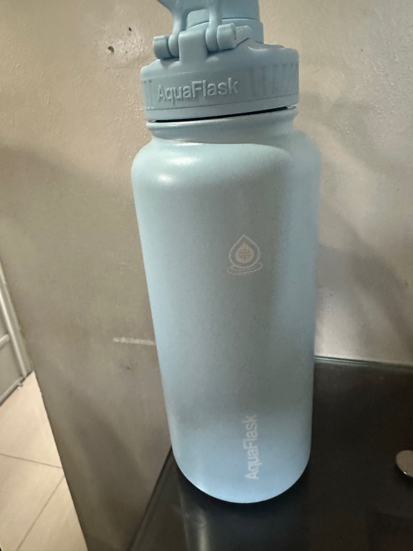 Aquaflask Powder Blue 32oz, Furniture & Home Living, Kitchenware ...