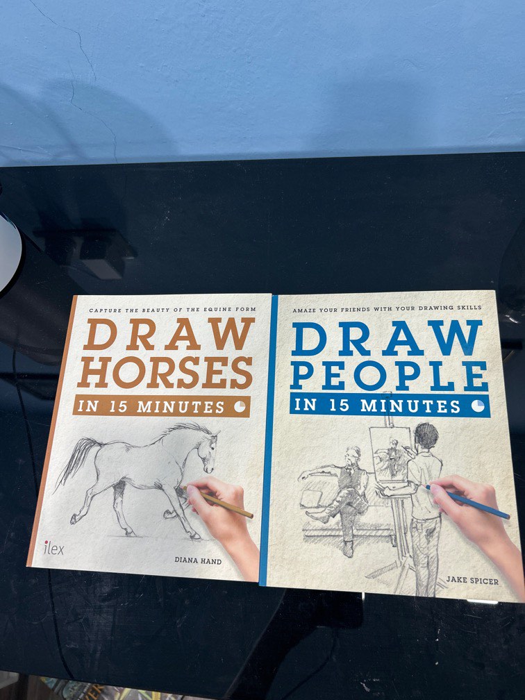 Assorted Drawing Tutorial Books (By Diana Hand), Hobbies & Toys, Books ...