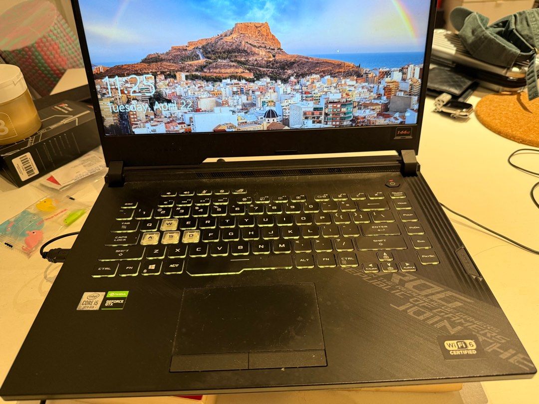 Asus ROG STRIX G512L 15.6 inch GTX1650TI 144HZ Gaming Laptop, Computers ...