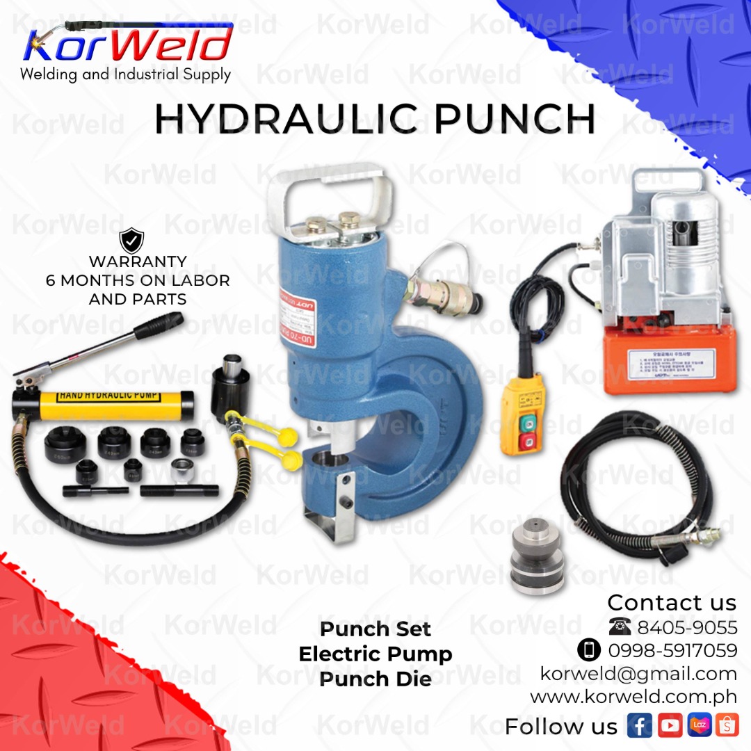 Beam Puncher, Hydraulic Pump, Electric Pump, Punch Set, Everything Else ...