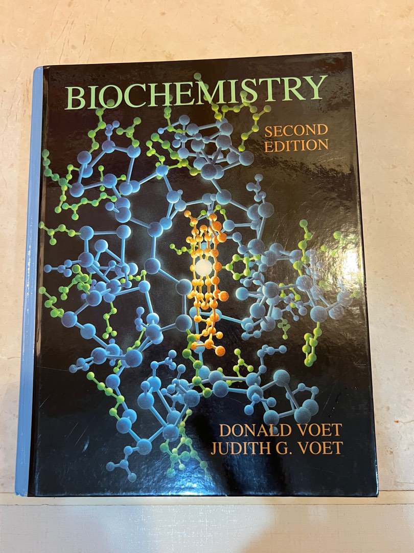 Biochemistry textbook by Voet and Voet, Hobbies & Toys, Books ...