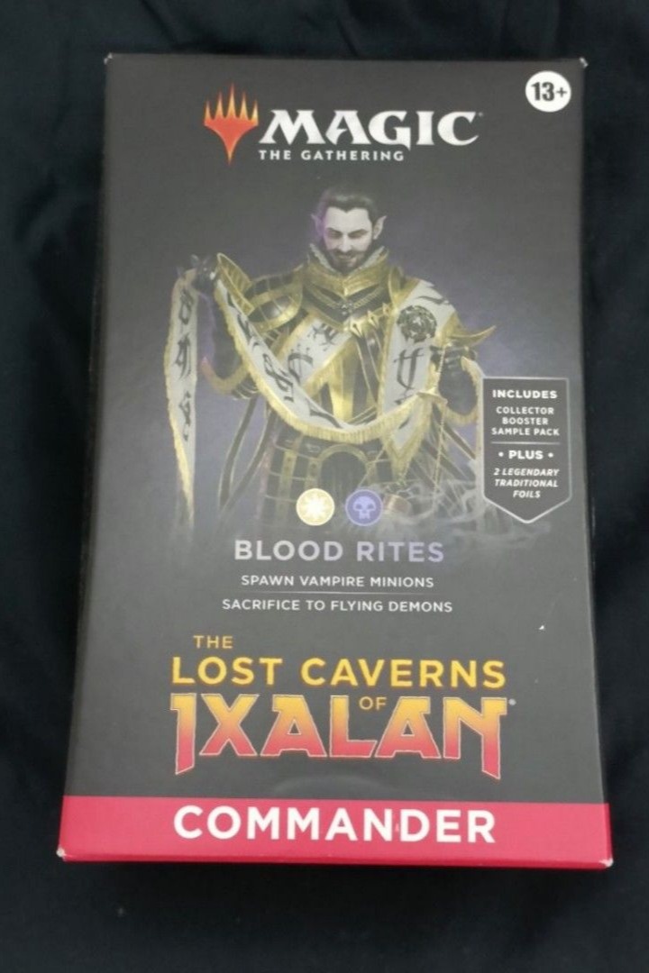 Blood Rites MTG Lost caverns of Ixalan precon deck Commander EDH magic ...