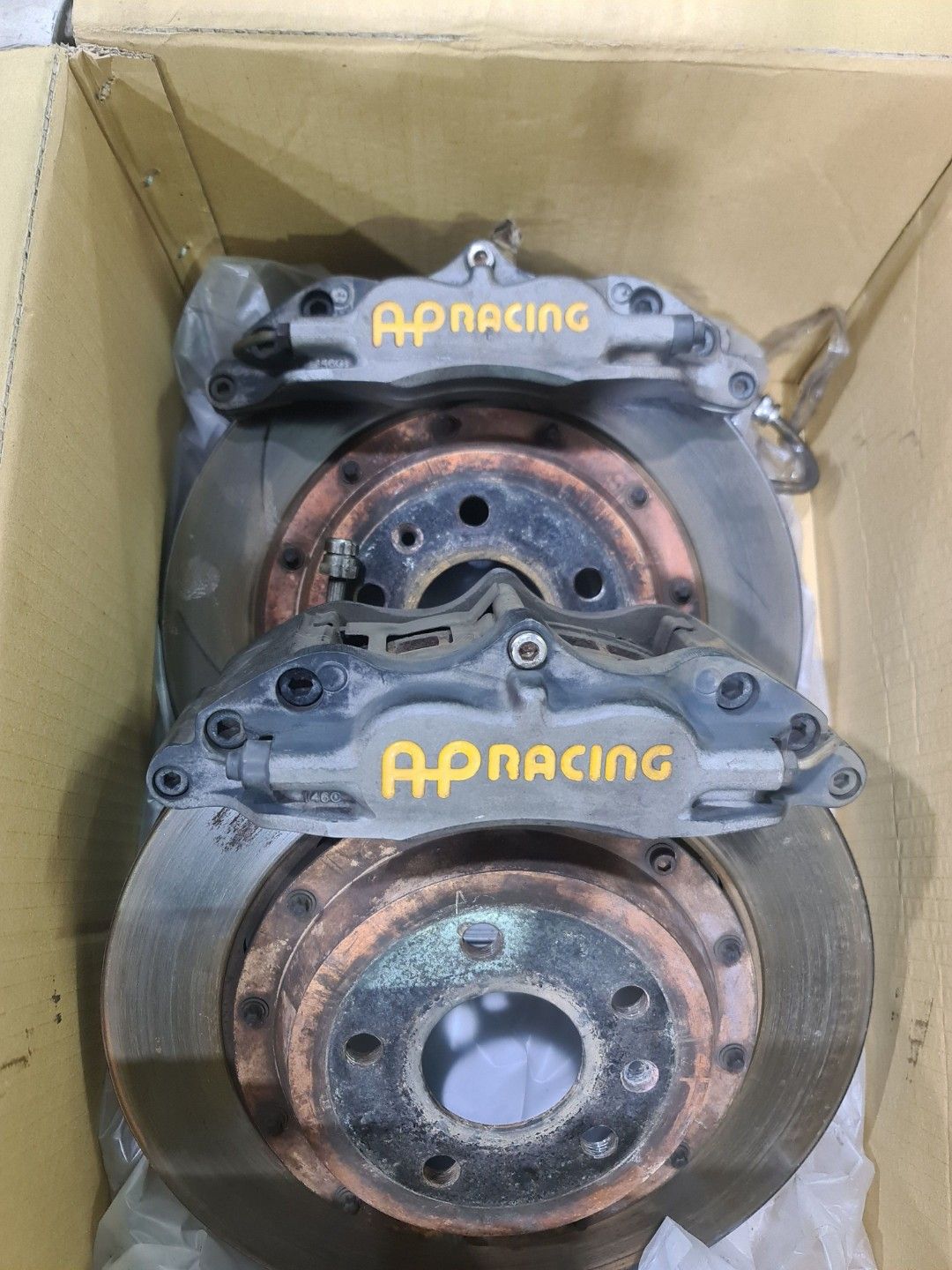 ORIGINAL AP RACING 4POT BBK FOR VW MK5 MK6 JETTA & GOLF, Car ...