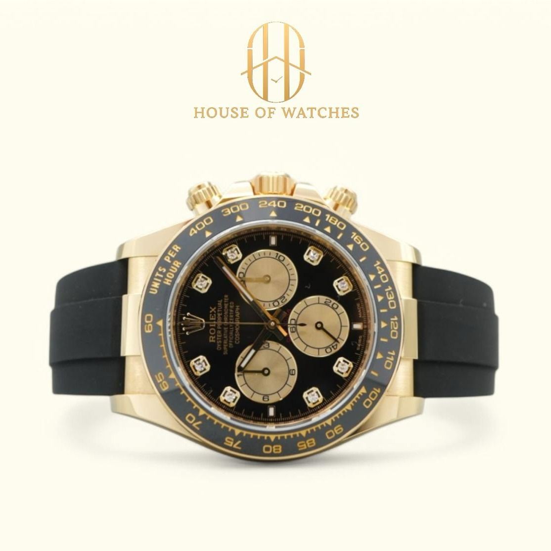 Brand New December 2024 Rolex Daytona Black Diamond Oysterflex 126518LN ...