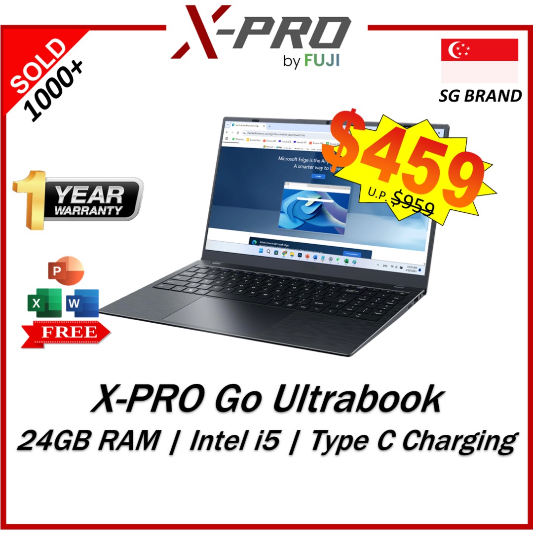Brand New X-Pro Go Ultrabook - Intel i5 Laptop - Fast Speed Processor ...