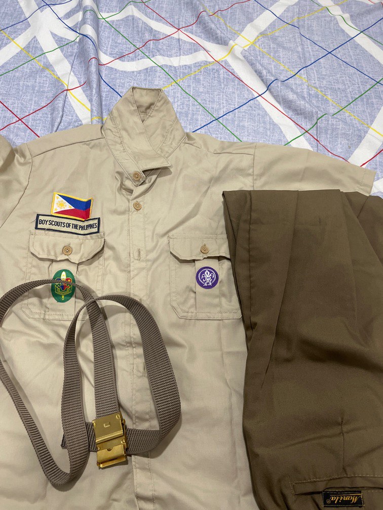 BSP ADULT TYPE A UNIFORM, Men's Fashion, Tops & Sets, Formal Shirts on ...