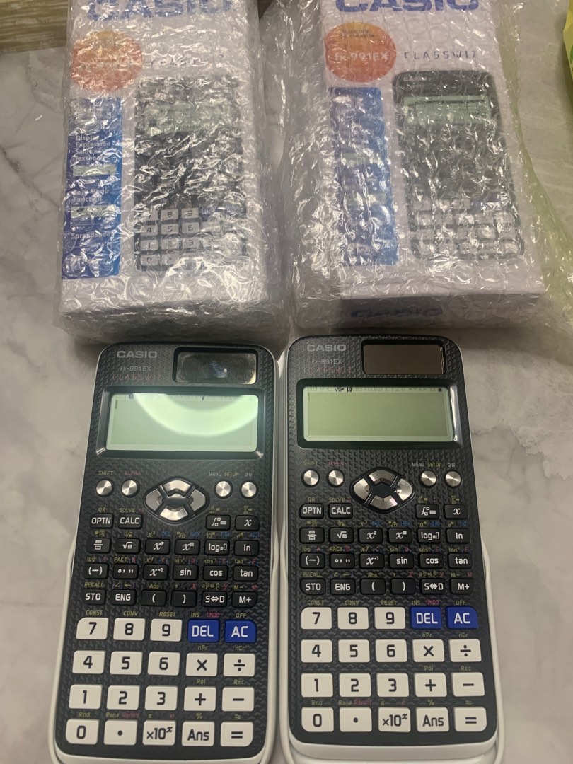 Casio FX-991EX Calculator (1 set Unopened FullSet) Genuine English ...