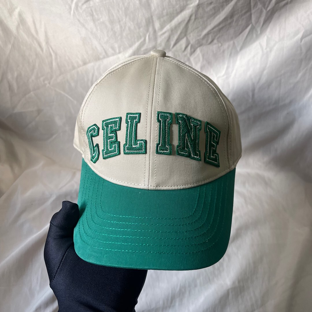 Celine College Baseball Cap, Men's Fashion, Watches & Accessories, Caps ...