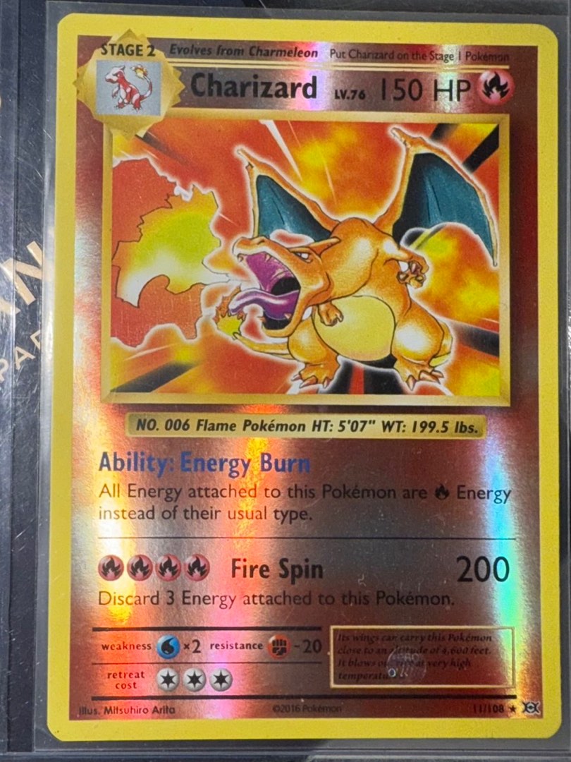 Charizard Reverse Holo XY Evolutions, Hobbies & Toys, Toys & Games on ...