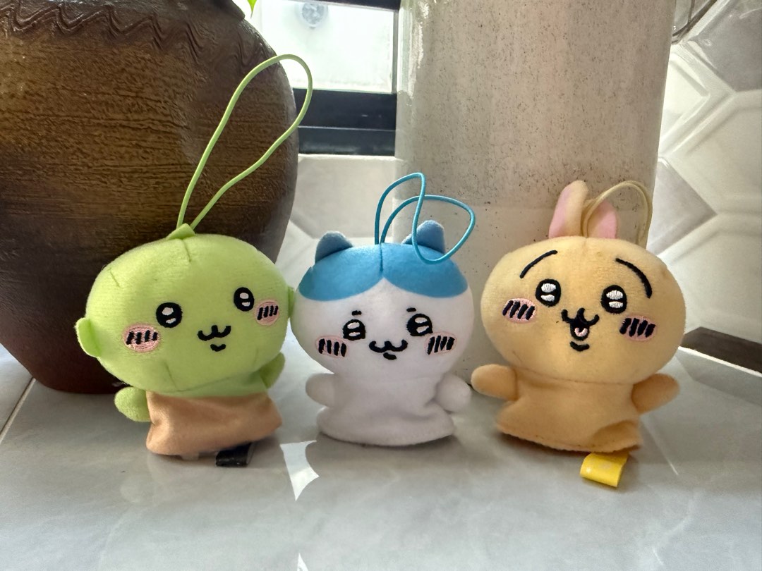 Chiikawa Plush Strap Combo, Hobbies & Toys, Toys & Games on Carousell