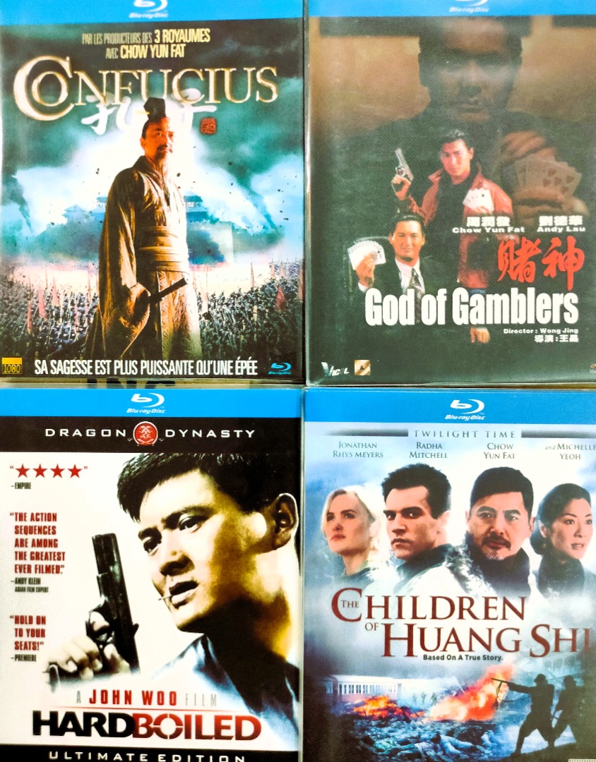 Chow Yun-fat/Stephen Chow/Andy Lau/Jet Li Blu Ray Movies, Hobbies ...