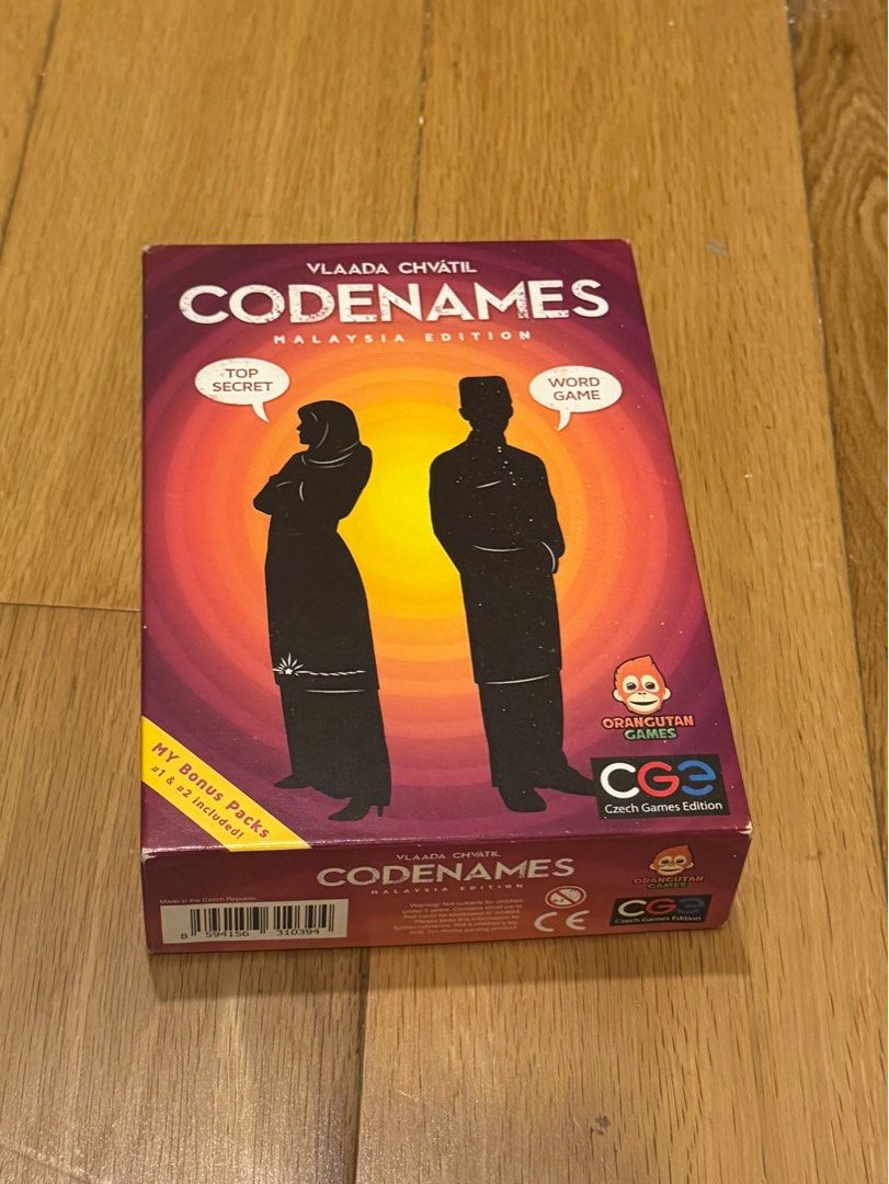 Codenames (Malaysia Edition), Hobbies & Toys, Toys & Games on Carousell