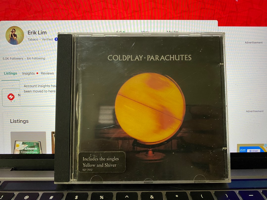 Coldplay - Parachutes. CD, Hobbies & Toys, Music & Media, CDs & DVDs on ...