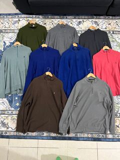 COMBO 2 HELAI POLO RALPH LAUREN HALFZIPPER HALF ZIPPER HALFZIP HALF ZIP ...
