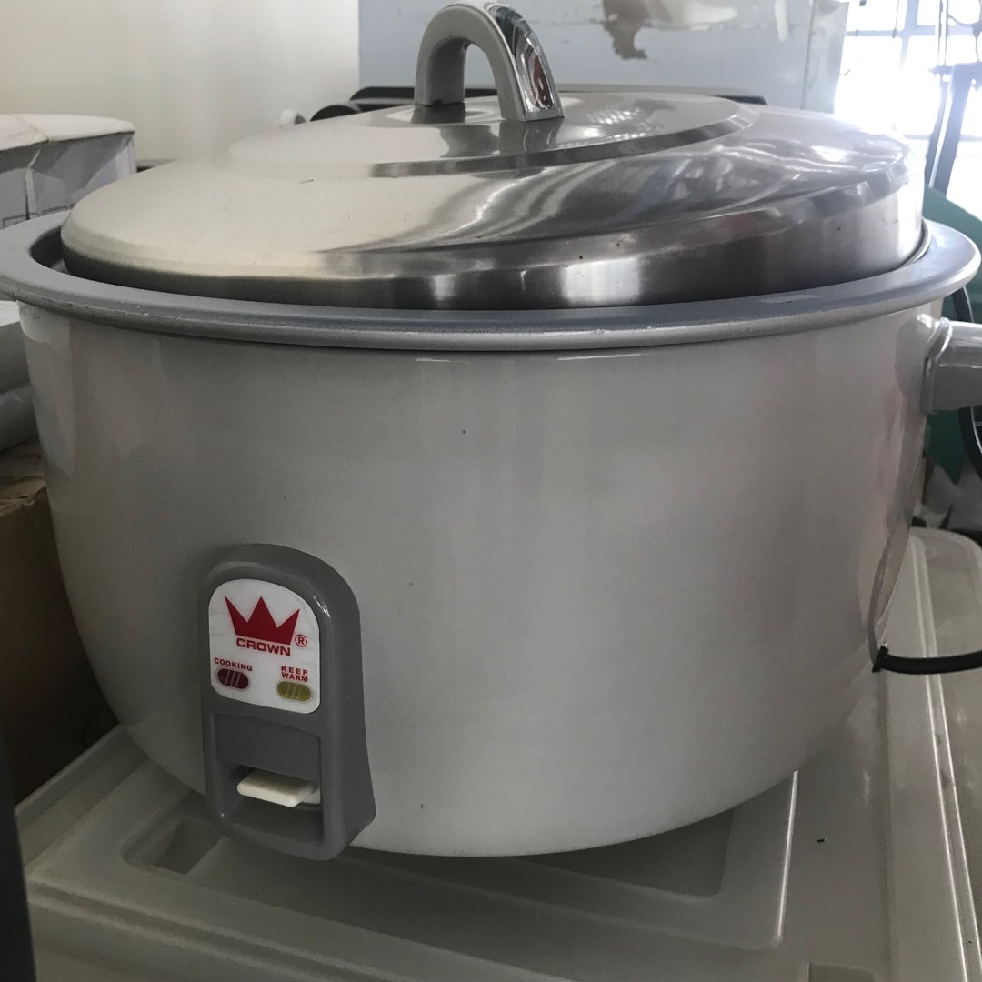 Crown ER 50-A Commercial Rice Cooker VGUC, TV & Home Appliances, Kitchen Appliances, Cookers on ...