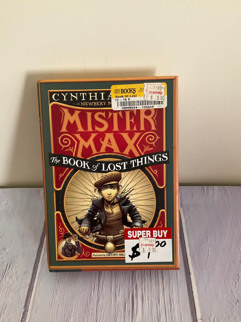 Cynthia Voigt- mister max - the book of lost things / fiction children ...