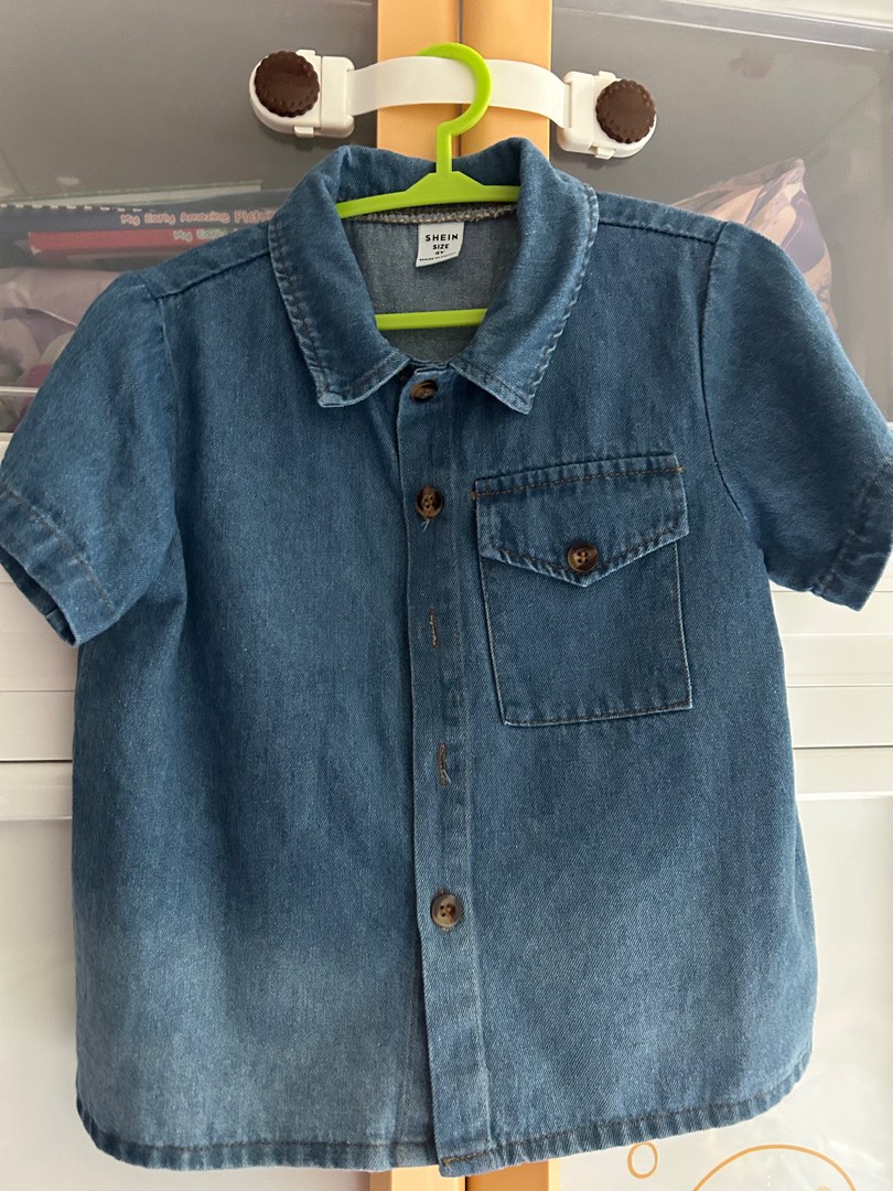 denim set boy kids, Babies & Kids, Babies & Kids Fashion on Carousell
