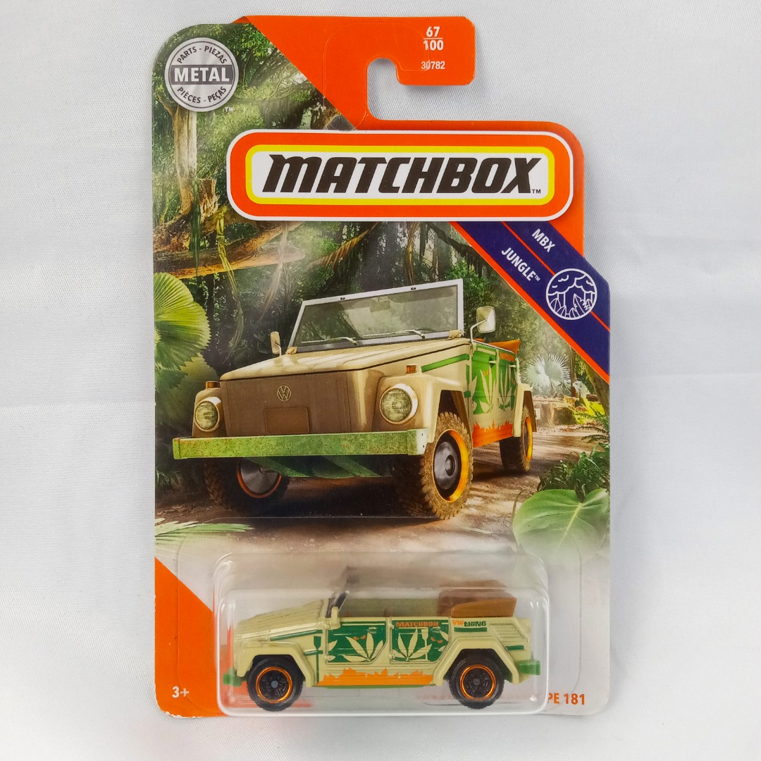 Diecast Matchbox Volkswagen Type 181 – MBX Jungle Series | Miniatur ...