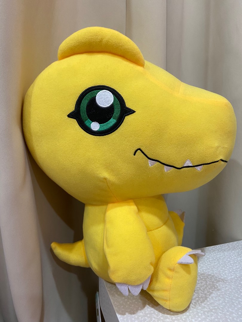 Digimon Agumon Plush, Hobbies & Toys, Toys & Games on Carousell