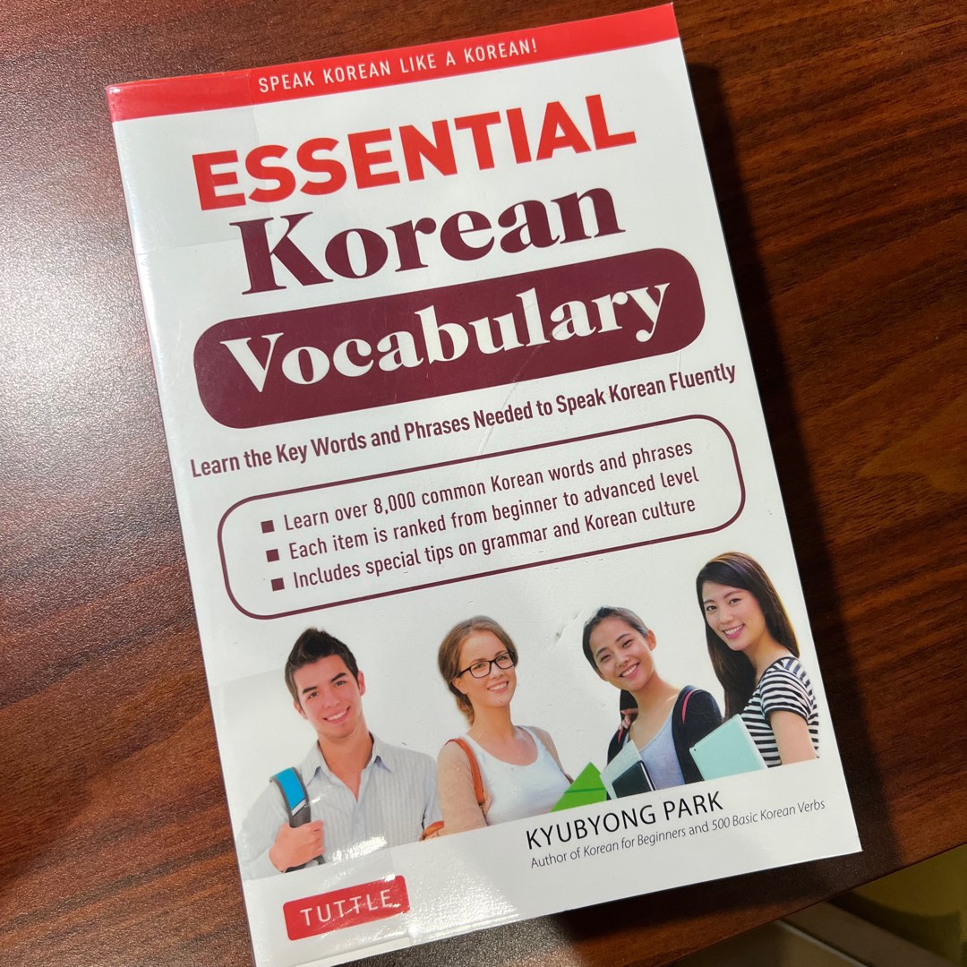 Essential Korean Vocabulary, Hobbies & Toys, Books & Magazines ...