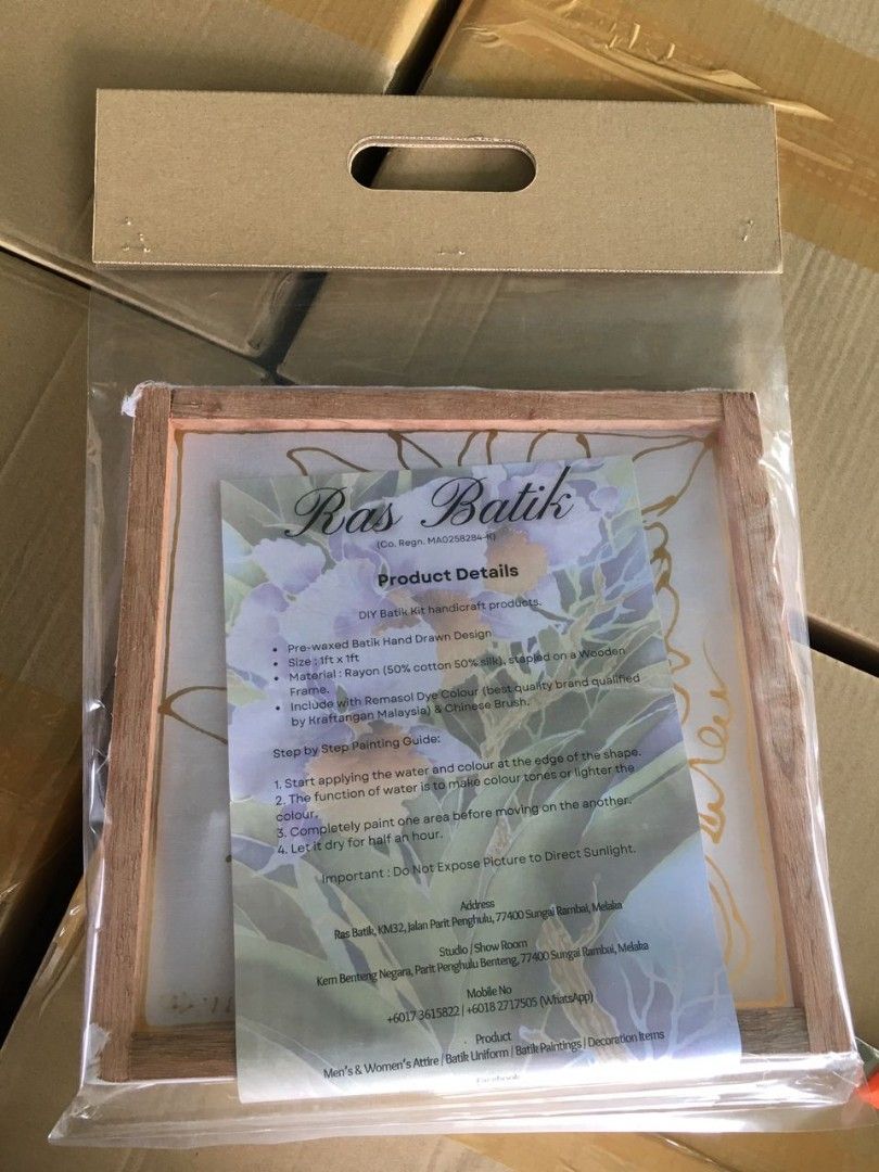 Exclusive DIY Batik Kit, Hobbies & Toys, Stationery & Craft, Handmade ...