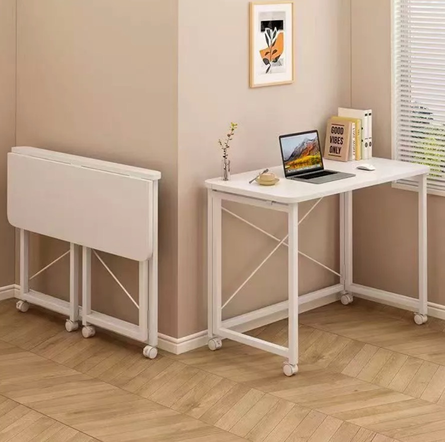 Folding Study Desk | Minimalist Work Table | Space Saving Design ...