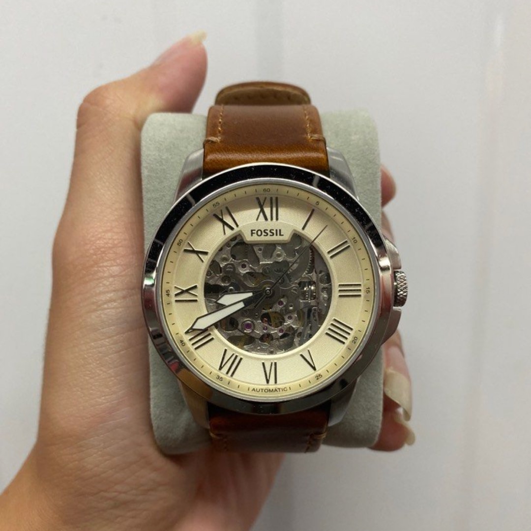 Fossil Automatic Skeleton Watch, Men's Fashion, Watches & Accessories ...