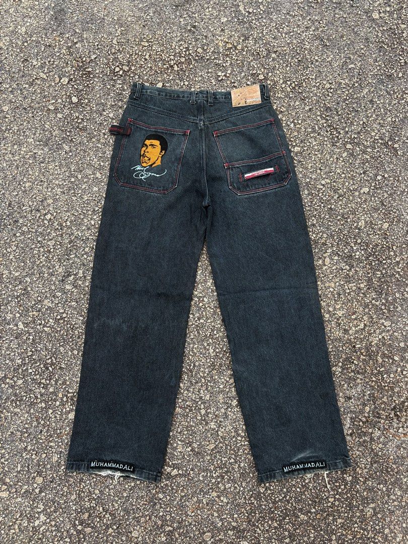 Fubu X Muhammad Ali, Men's Fashion, Bottoms, Jeans on Carousell