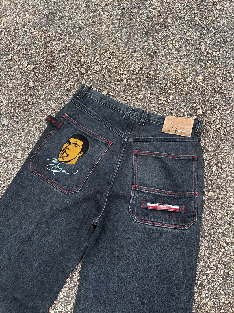 Fubu X Muhammad Ali, Men's Fashion, Bottoms, Jeans on Carousell