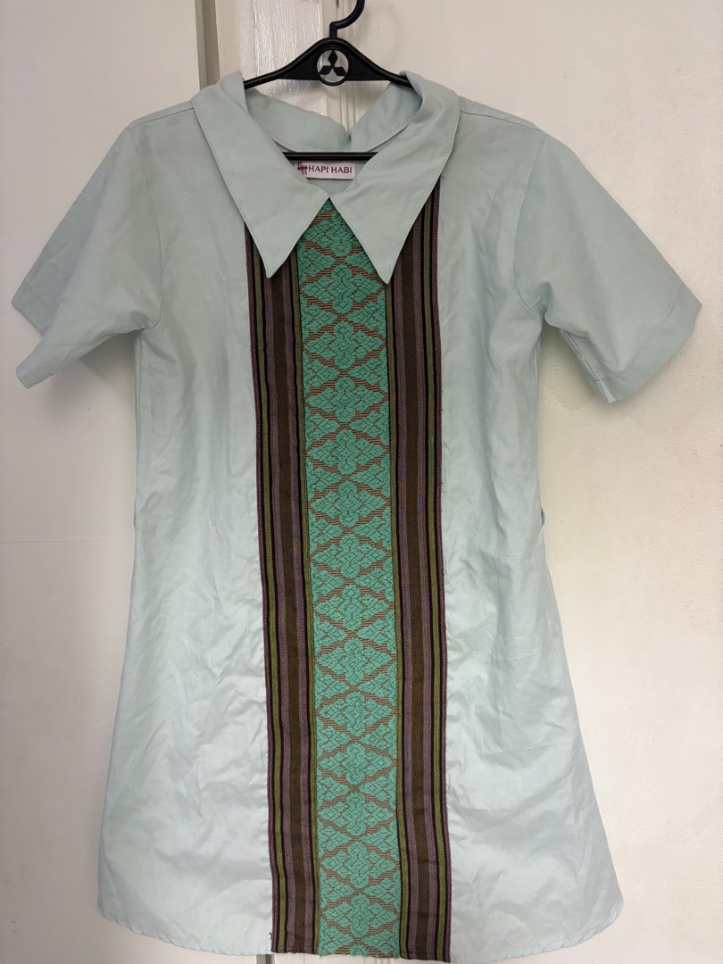 Hapi Habi Modern Filipiniana Weave Dress, Women's Fashion, Dresses ...