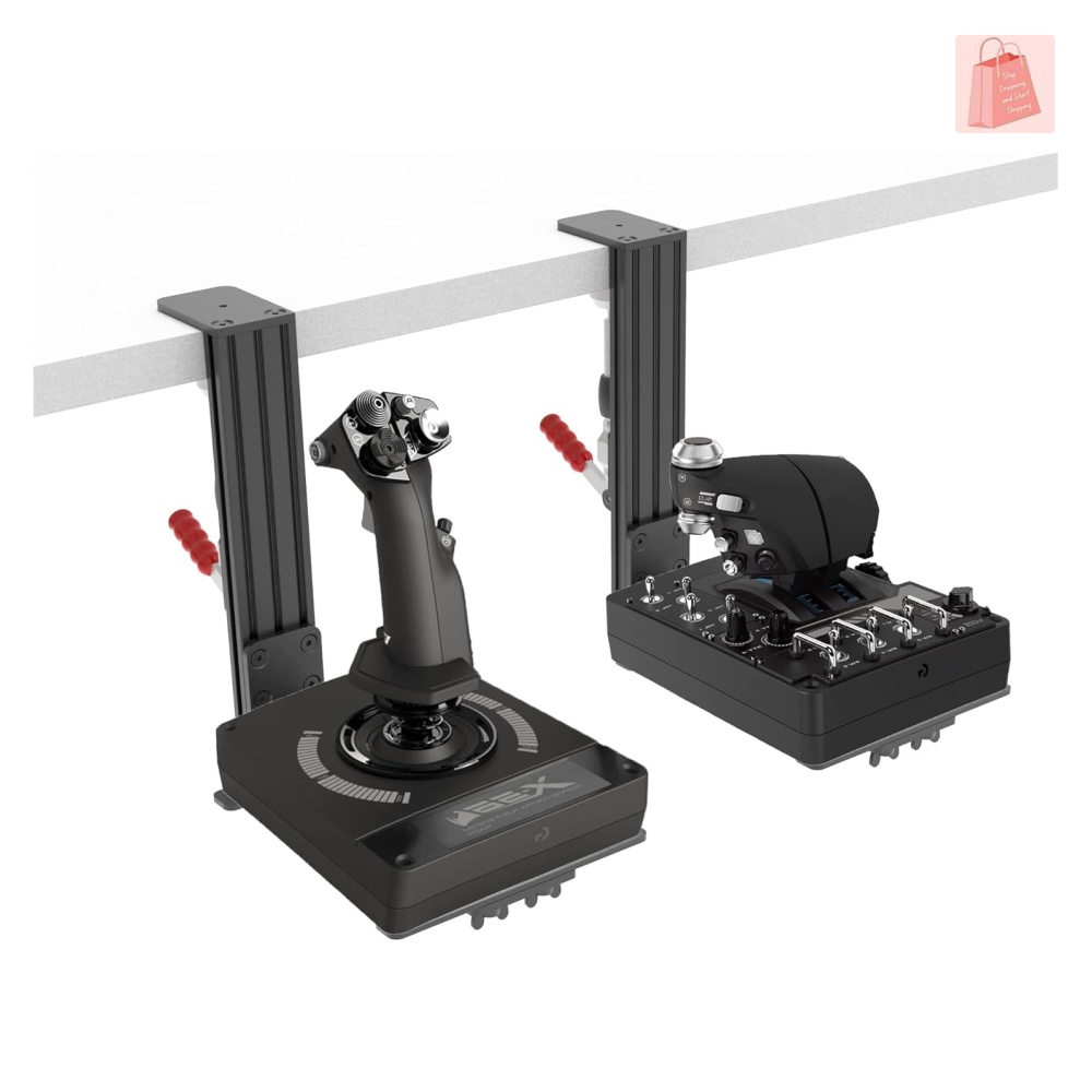 Hikig 2 Pack Desk Mount Hotas Mount Joystick Mount Compatible With ...