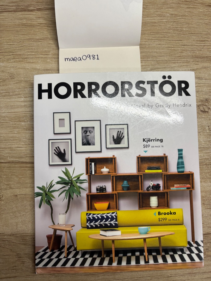 Horrostor Grady Hendrix, Hobbies & Toys, Books & Magazines, Fiction ...