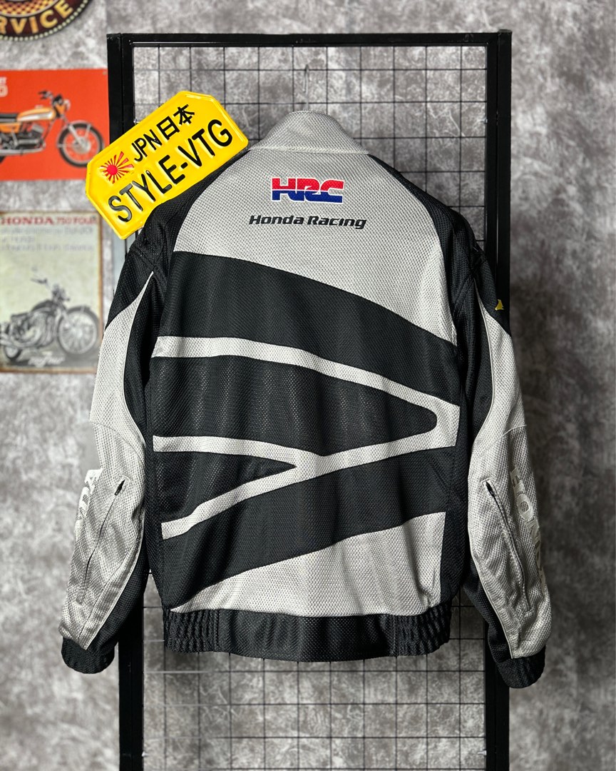 Jaket motor touring racing mesh Honda vintage HRC Japan Original biker ...