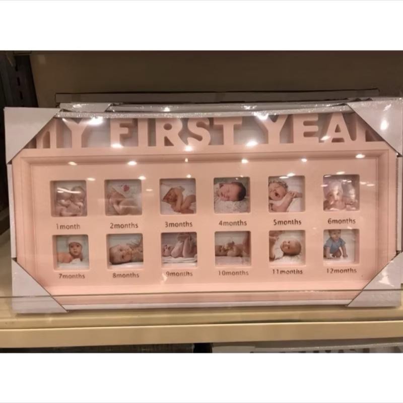 KAISON COLLAGE FRAME MY FIRST YEAR, Furniture & Home Living, Home Decor ...
