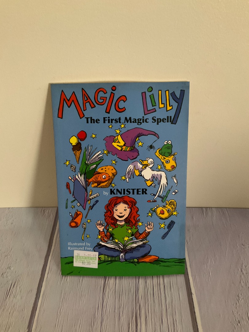 knister - magic lily - the first magic spell / childrens story book ...