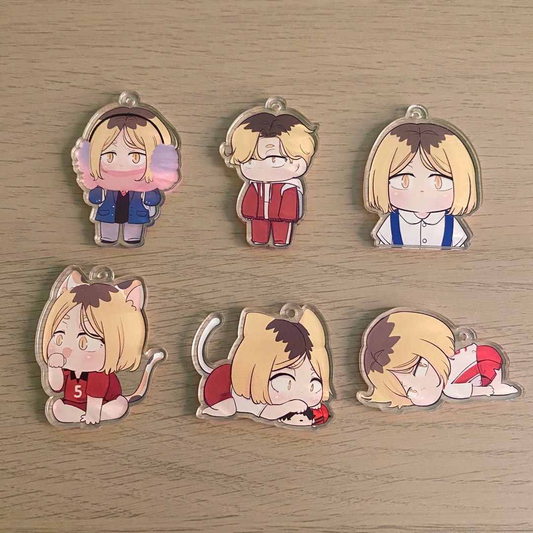 Kozume Kenma Fanmade Keychain - Haikyuu, Hobbies & Toys, Books ...