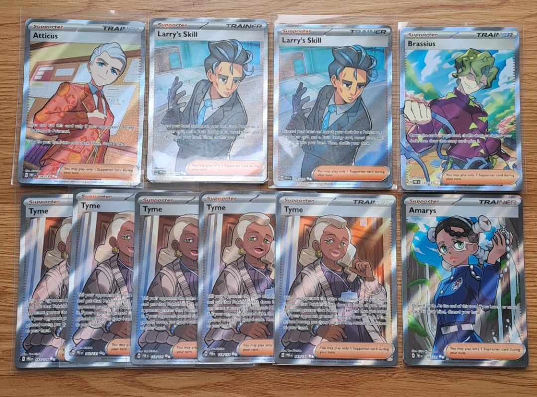 Larry's Skill Atticus Brassius Amarys Tyme Full Art Prismatic ...