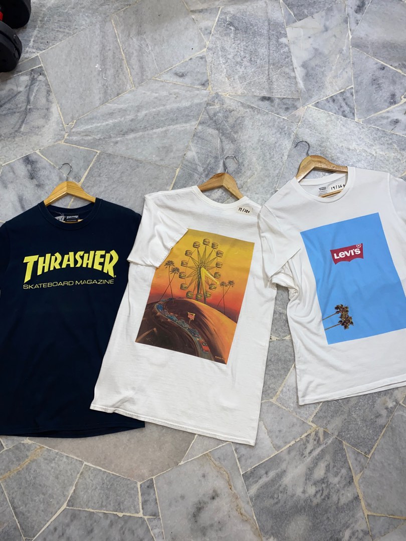 Levis X Thrasher X In n Out, Men's Fashion, Tops & Sets, Tshirts & Polo ...